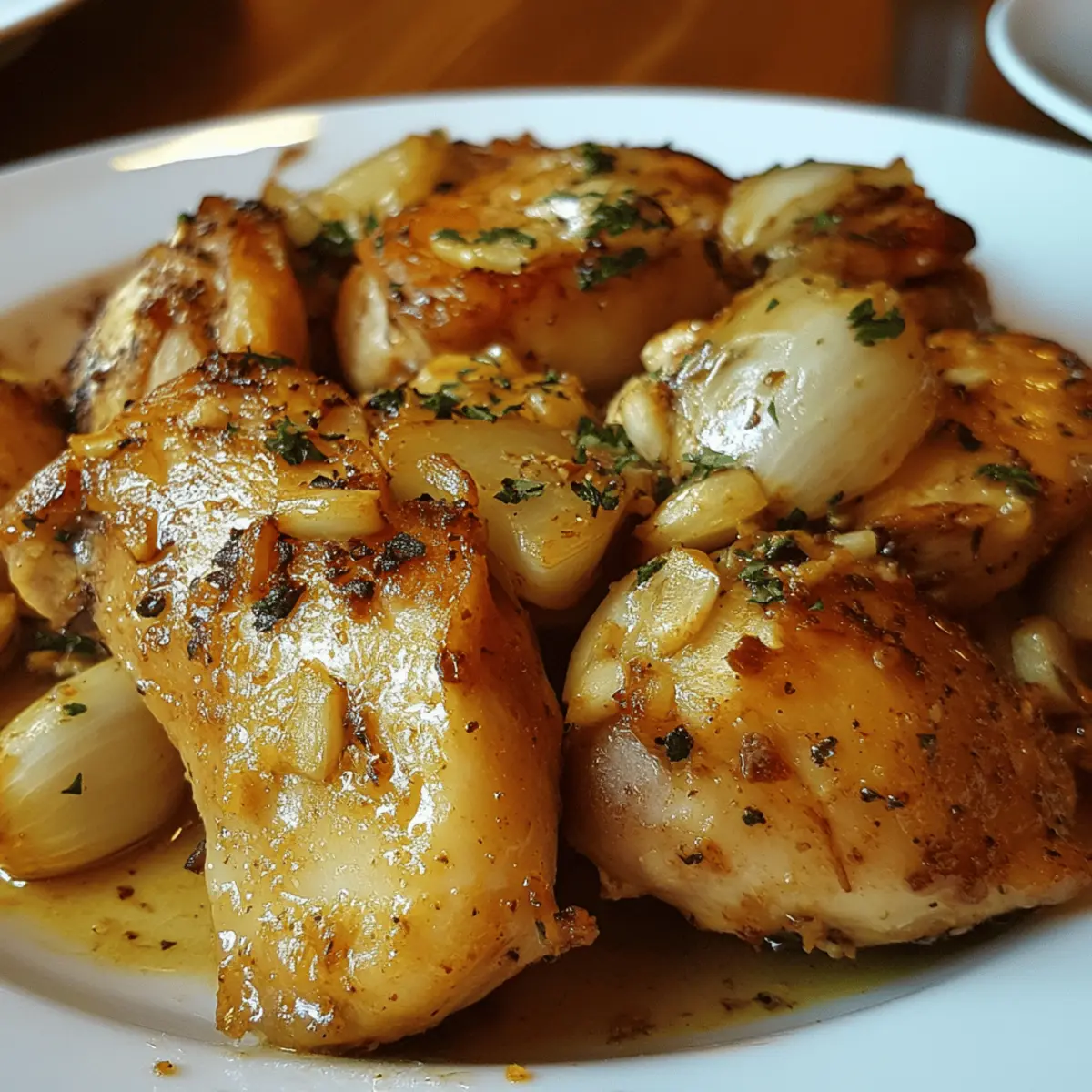 Irresistibly Juicy Chicken with Forty Cloves of Garlic Recipe