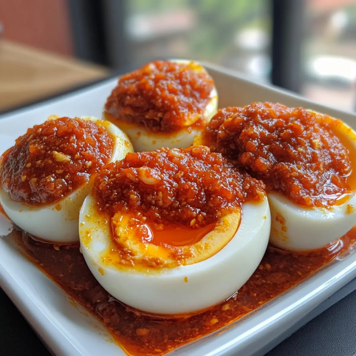 Easy Sambal Telur Recipe: Irresistible Spicy Eggs You’ll Crave