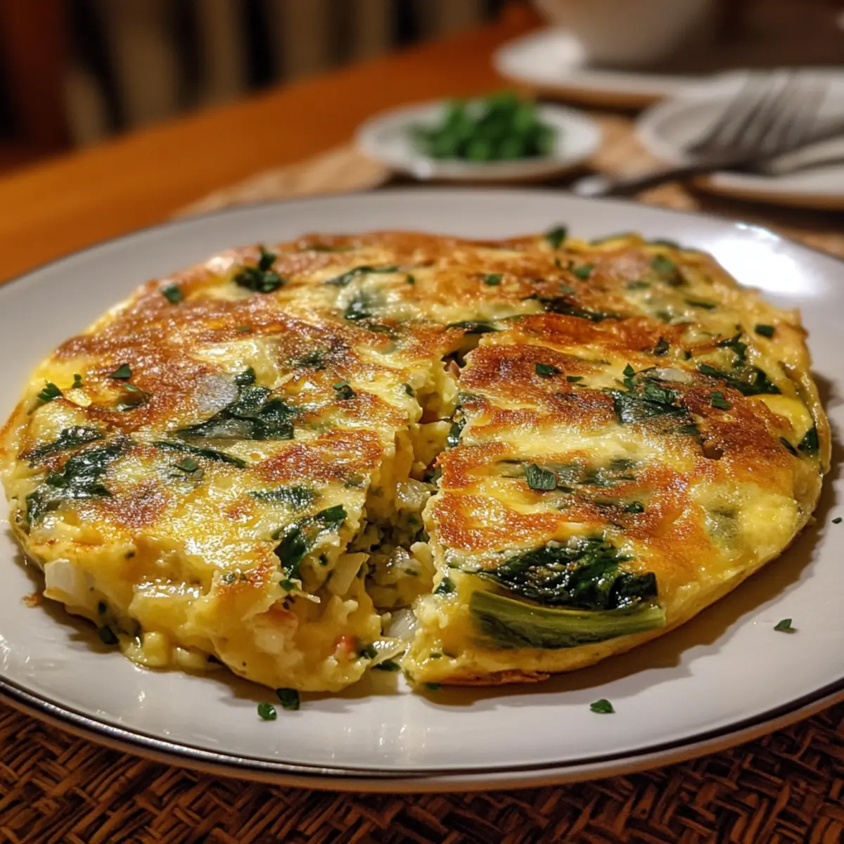 Easy Crispy Tortilla de Acelga: Delicious Swiss Chard Omelette