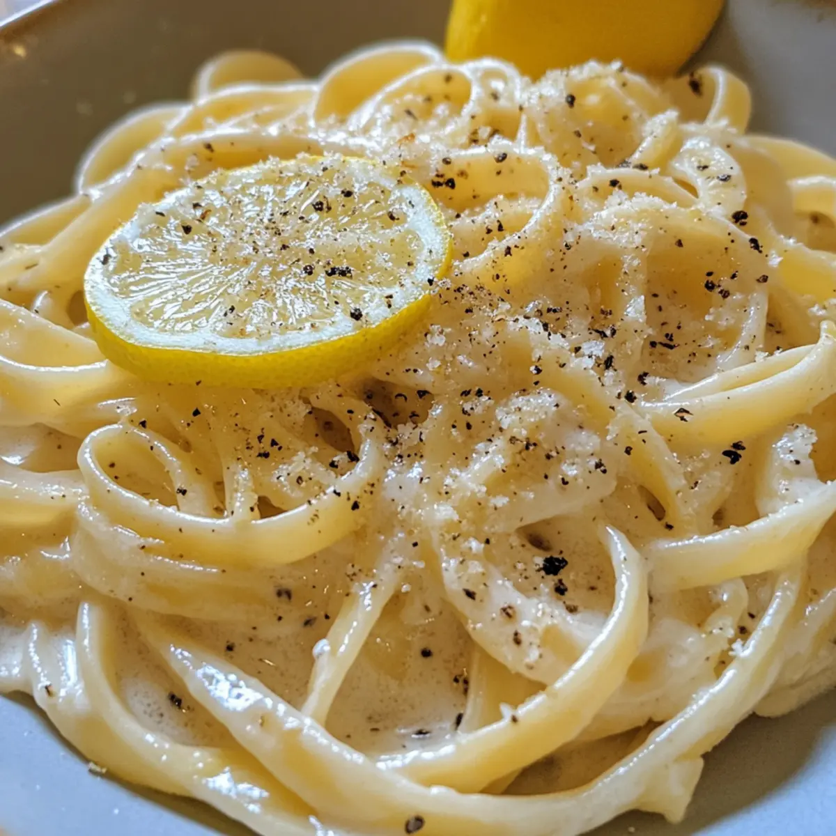 Ultimate Comforting Pasta al Limone with Cream recipe