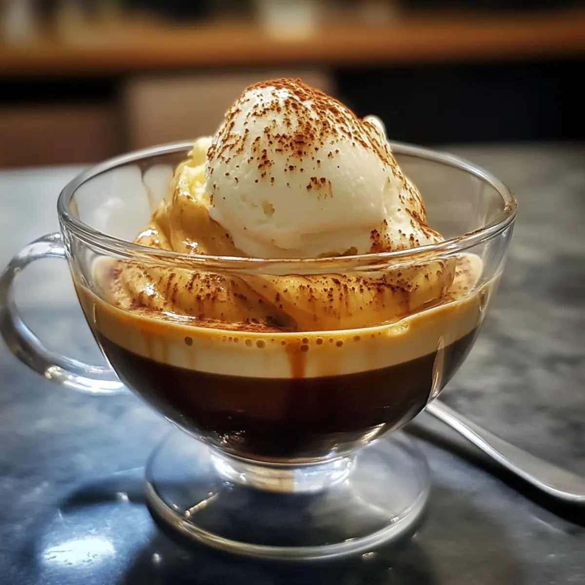 Irresistible Creamy Espresso Affogato with Vanilla Gelato recipe