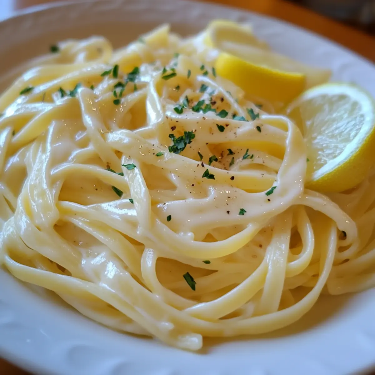 Ultimate Comforting Pasta al Limone with Cream recipe