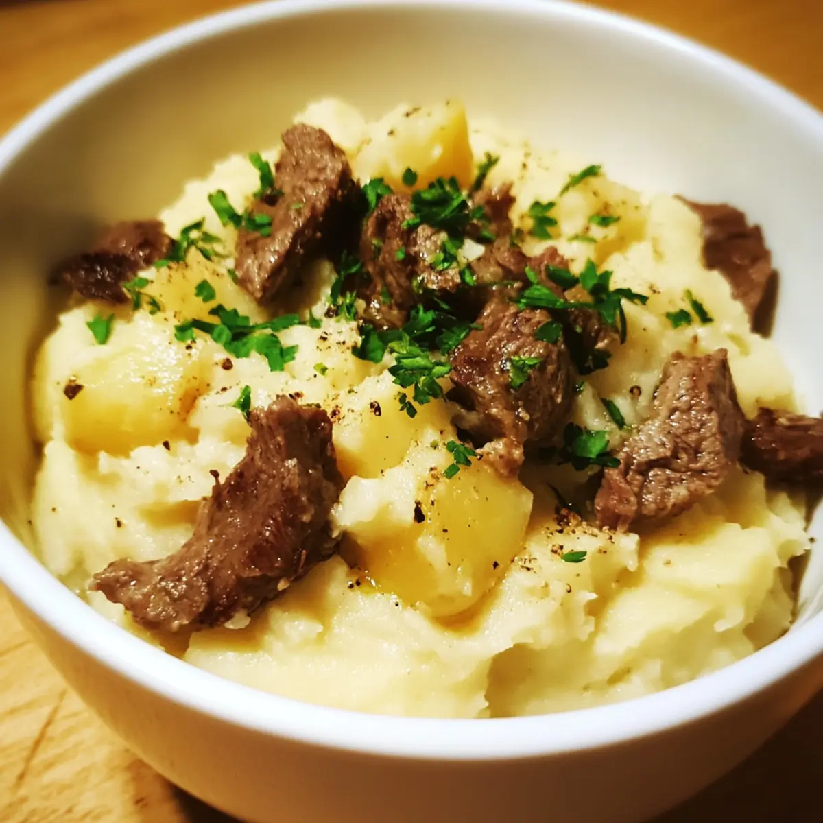 Ultimate Mutton and Potato Mash recipe: Creamy and Delicious