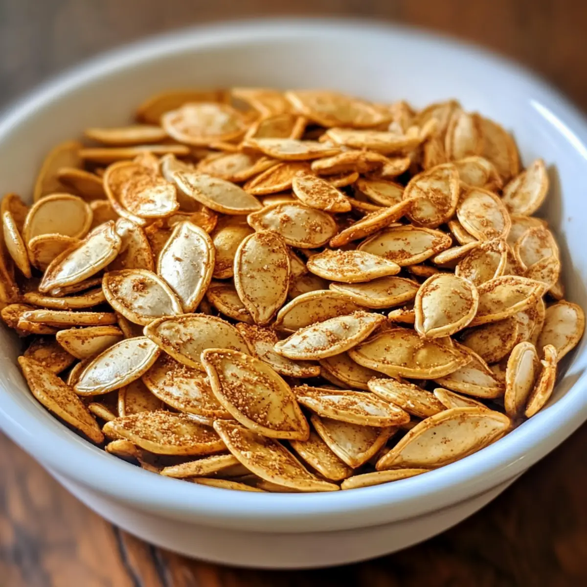 Easy Crispy Delicious Toasted Pumpkin Seeds with Cumin Recipe
